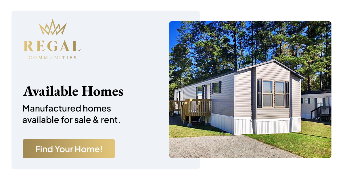 Find Manufactured Homes For Sale & Rent | Regal Communities